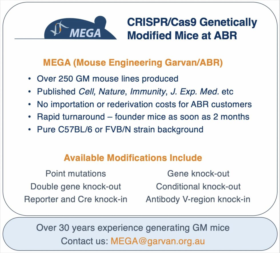 Genome Editing – The MEGA Service | Australian Bio Resources